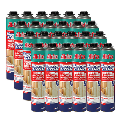 Akfix Thermcoat Insulation & Acoustic Professional Foam 28.7 Oz / 850Ml ...