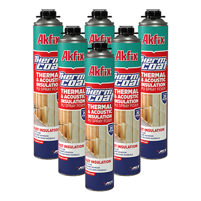 Akfix Thermcoat Insulation & Acoustic Professional Foam 28.7 Oz / 850Ml ...