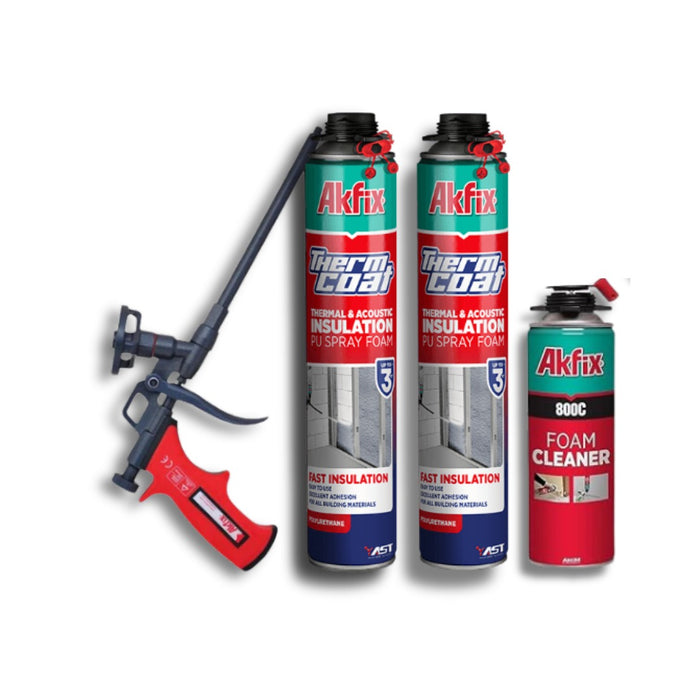 Akfix Thermcoat Insulation & Acoustic Professional Foam 28.7 Oz / 850Ml ...