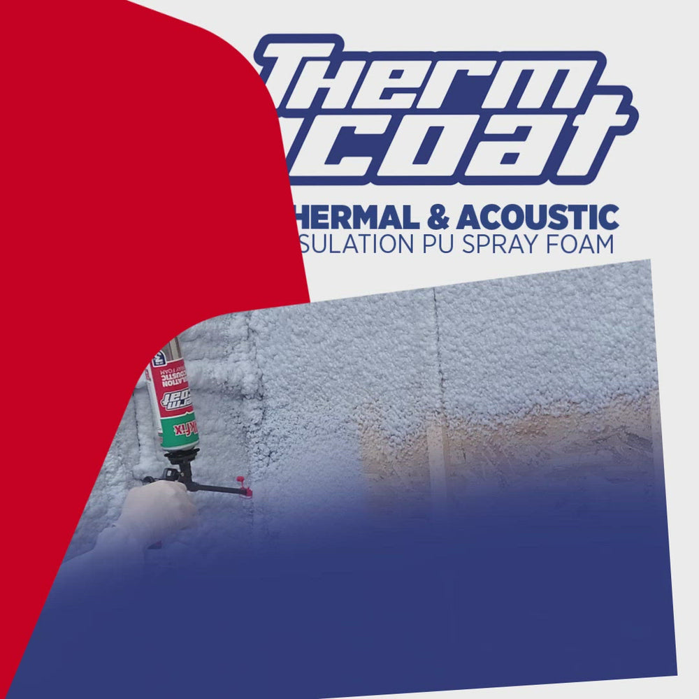 Akfix Thermcoat Insulation & Acoustic Professional Foam 28.7 Oz / 850Ml ...